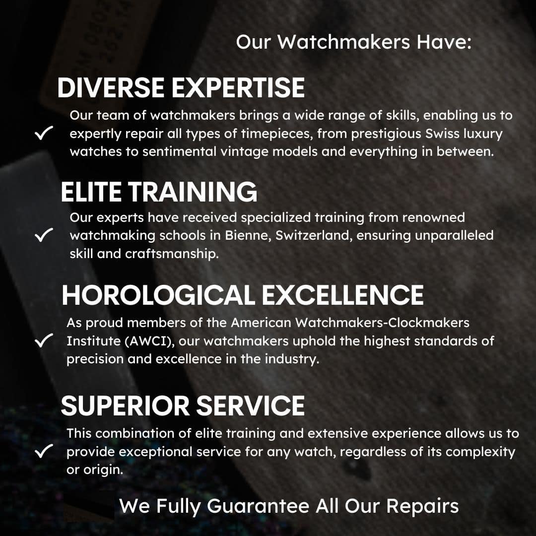 Watch Repair Experts: Battery Replacement & Clock Repair Online